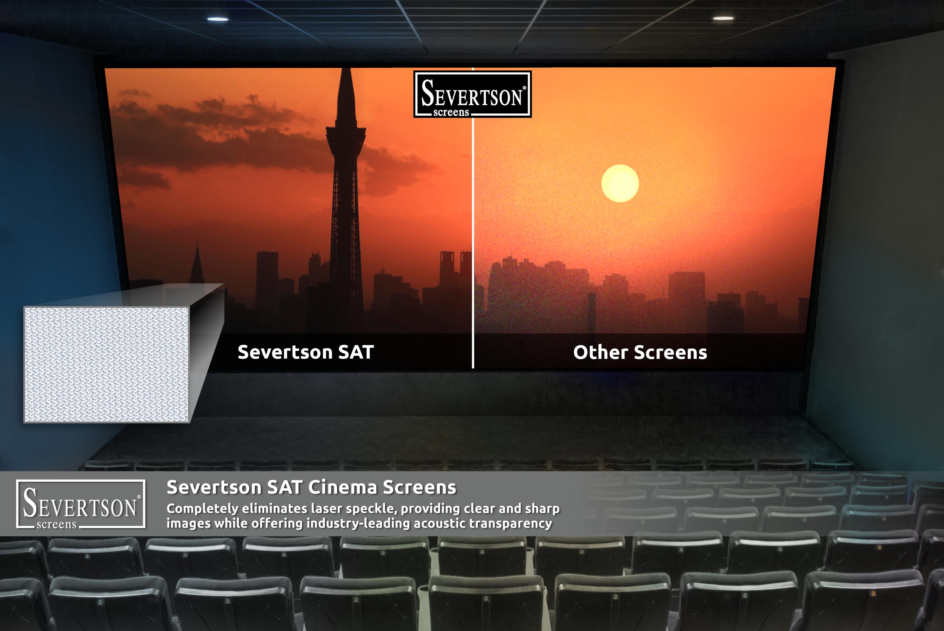 Severtson Features Acclaimed SAT-4K Cinema Screen at CinemaCon 2026 ...